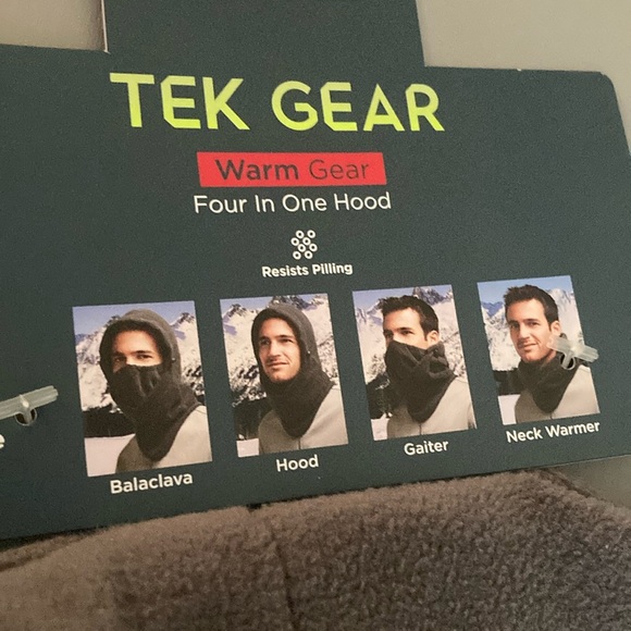 tek gear | Accessories | Tek Gear Warm Gear Four In One Hood One Size ...